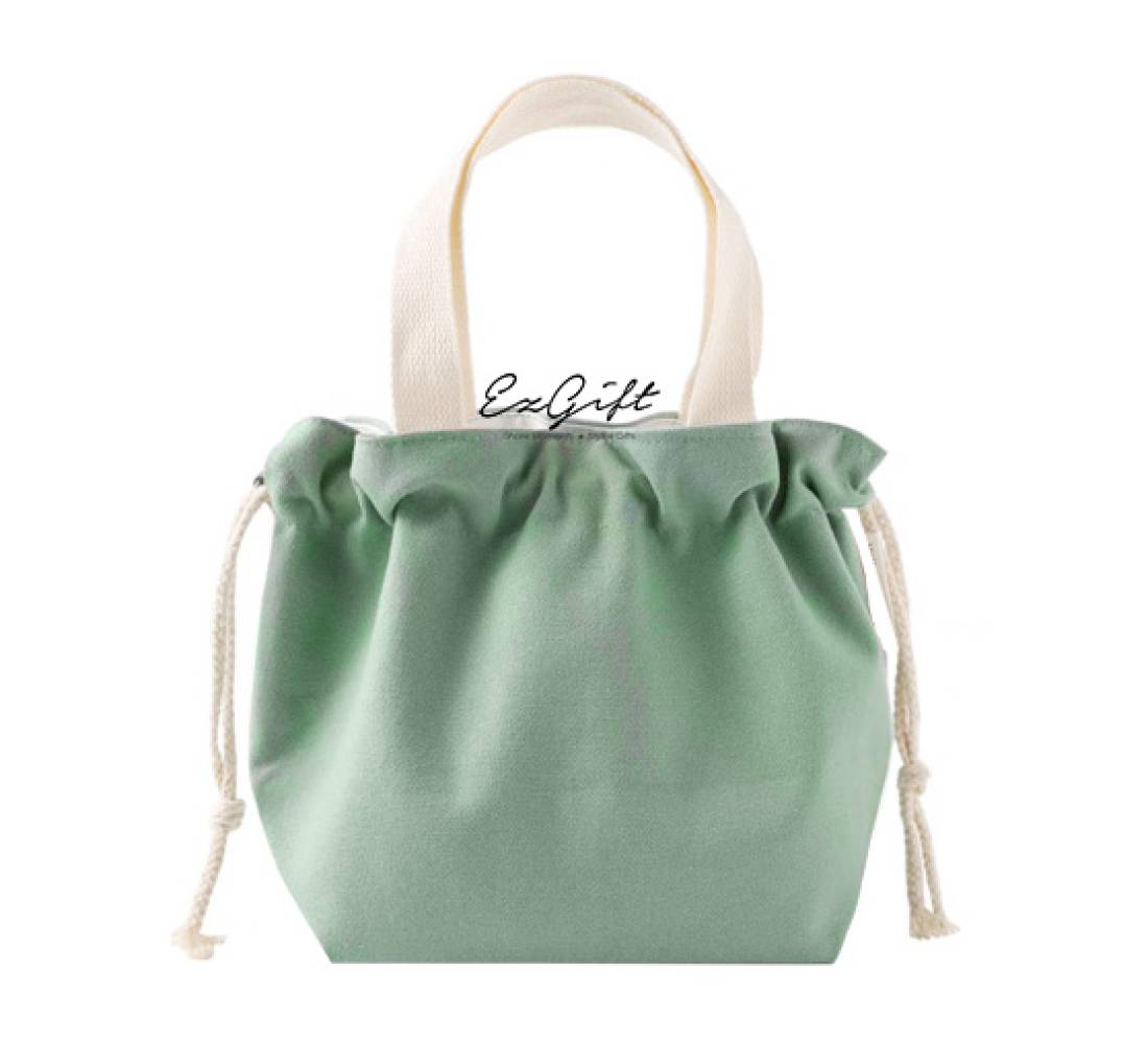 Canvas Drawstring Bag with handle (Customize Gifts)